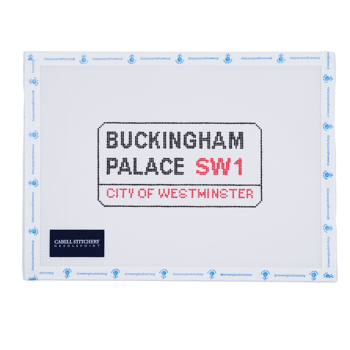 Buckingham Palace Sign – New England Stitchery