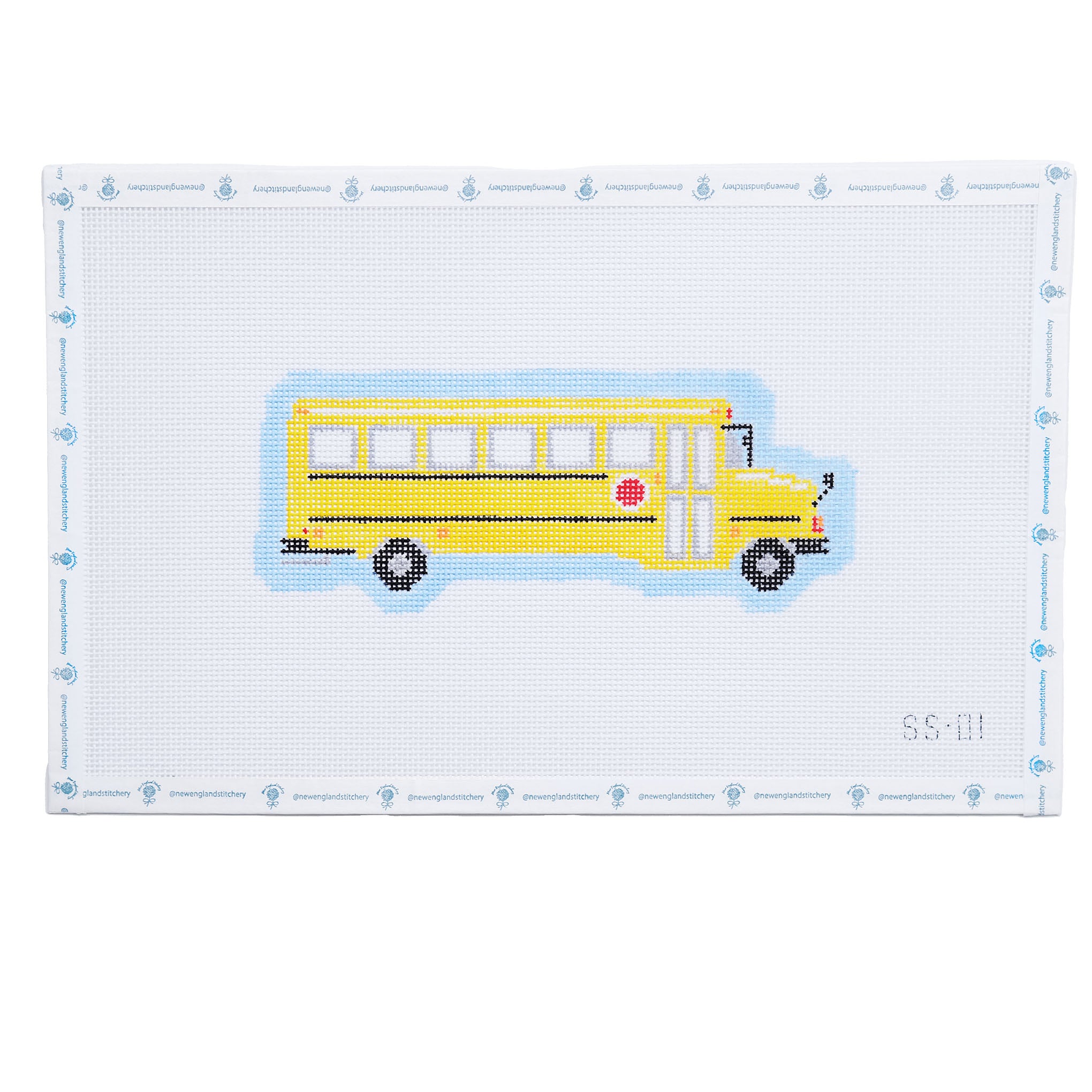 School Bus and Stitch Guide – New England Stitchery